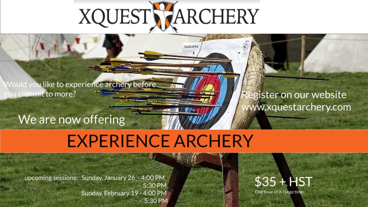XQuest Archery - pro shop, group lessons and private coaching in Ottawa!